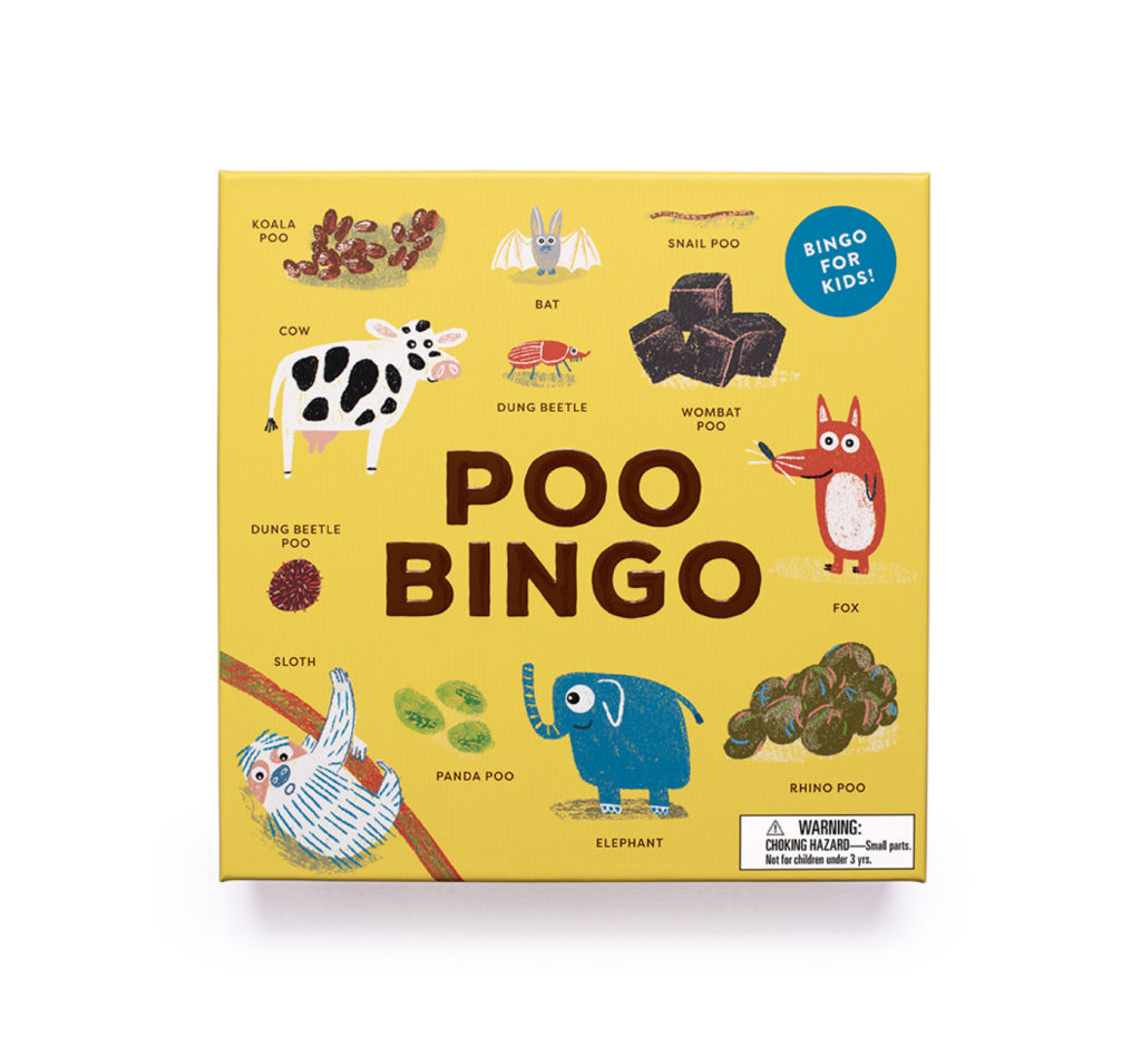 Poo Bingo - a great game for families and kids - UK stockist Have a Mooch