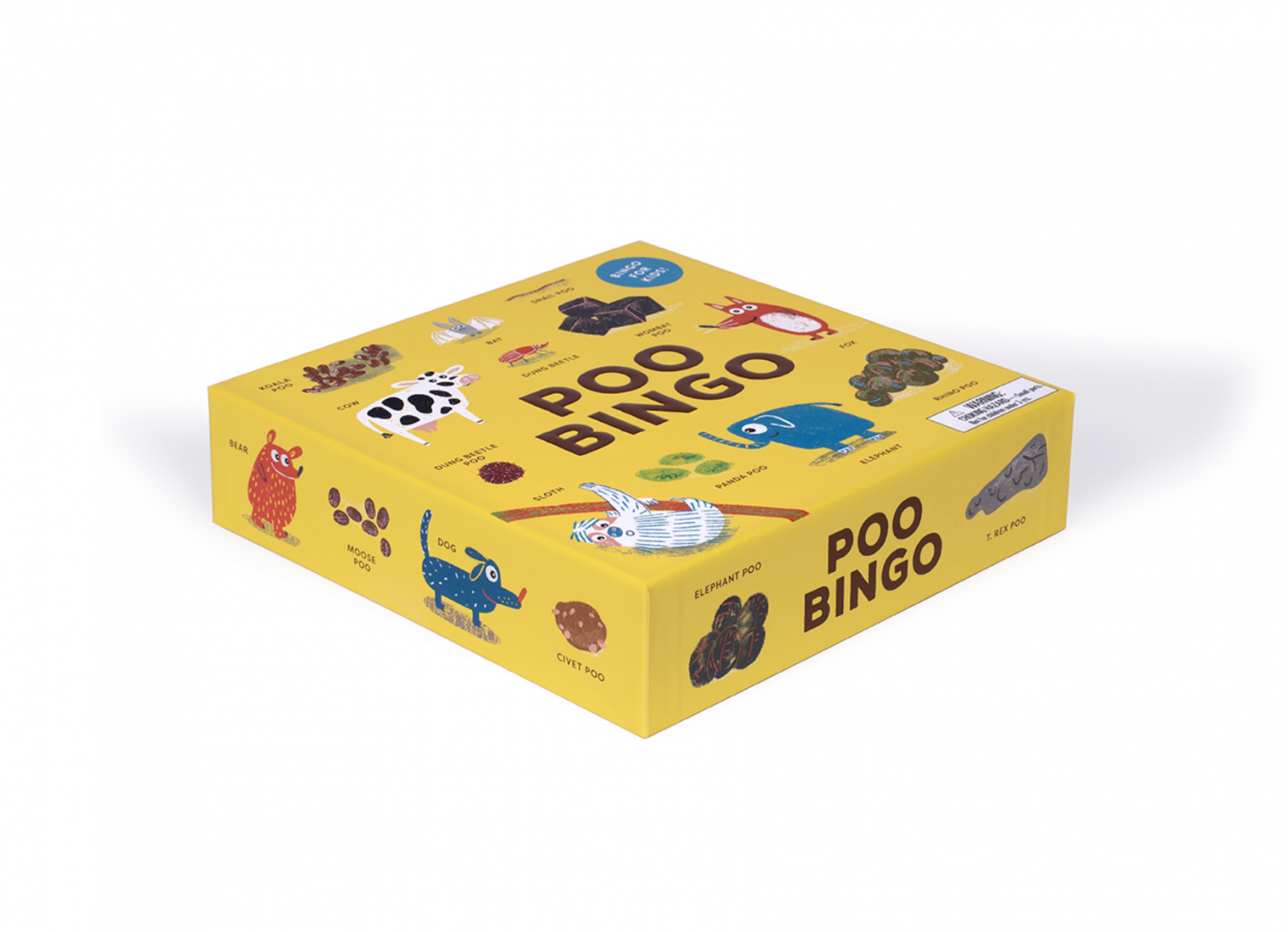 Poo Bingo - a great game for families and kids - UK stockist Have a Mooch